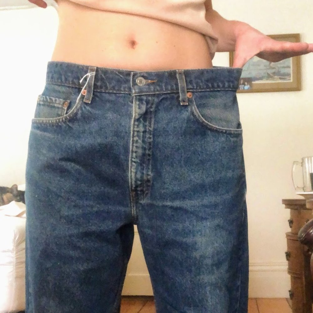 Vintage 505 Levi's Regular Fit Jeans - Gem